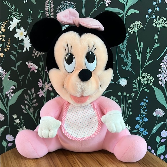 Hasbro | Toys | Vintage Hasbro Softies Baby Minnie Mouse Plush 984 The ...